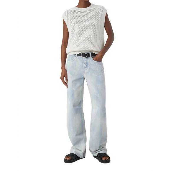 Closed | Jeans | New Closed Nikka Marble Jeans In Extreme Light | Poshmark